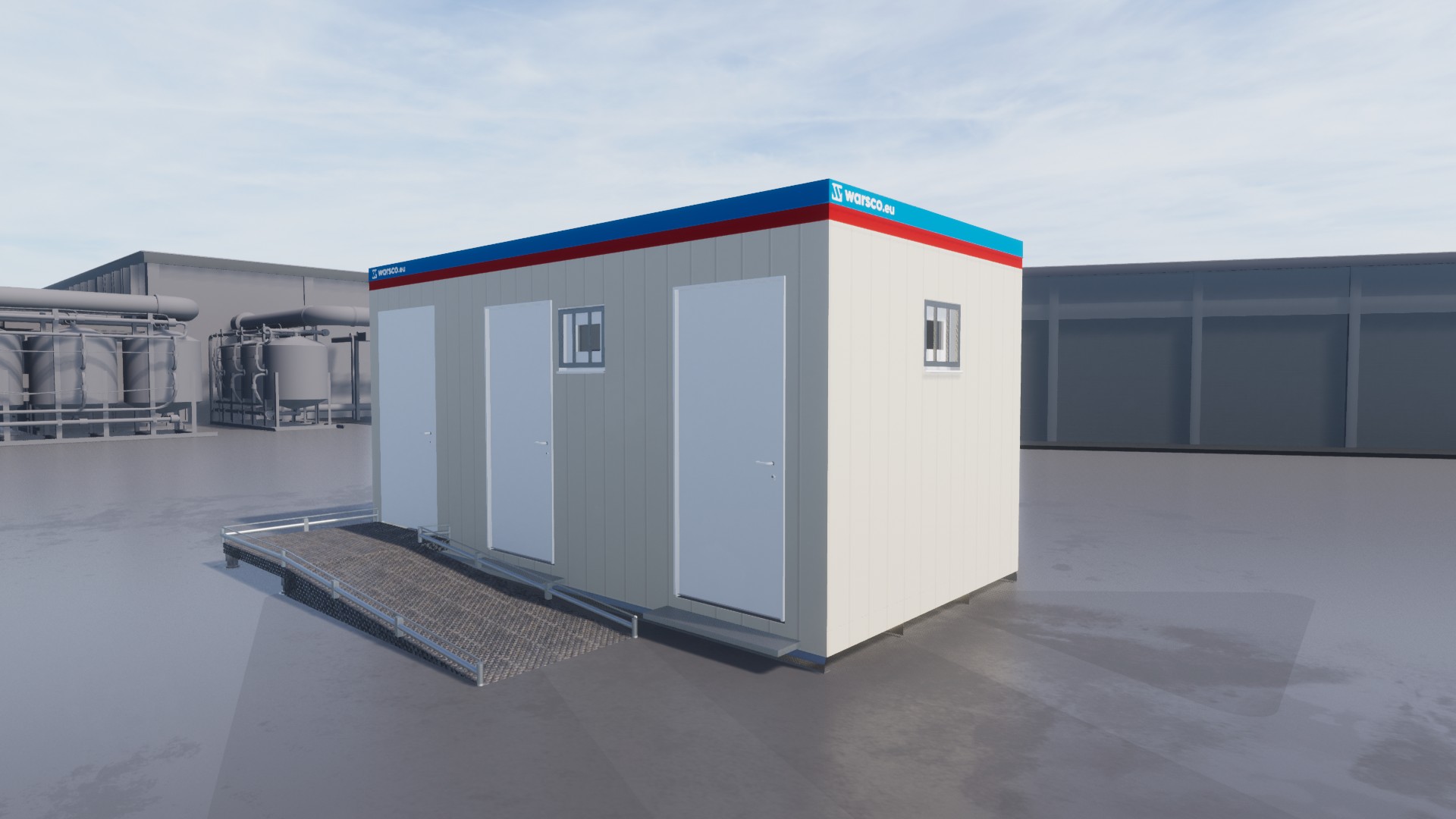 Unit EN - Sanitary unit - SA-06-GH — Warsco